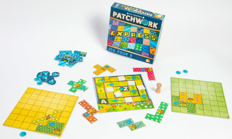 Test du jeu de société Patchwork Express - GeekTest