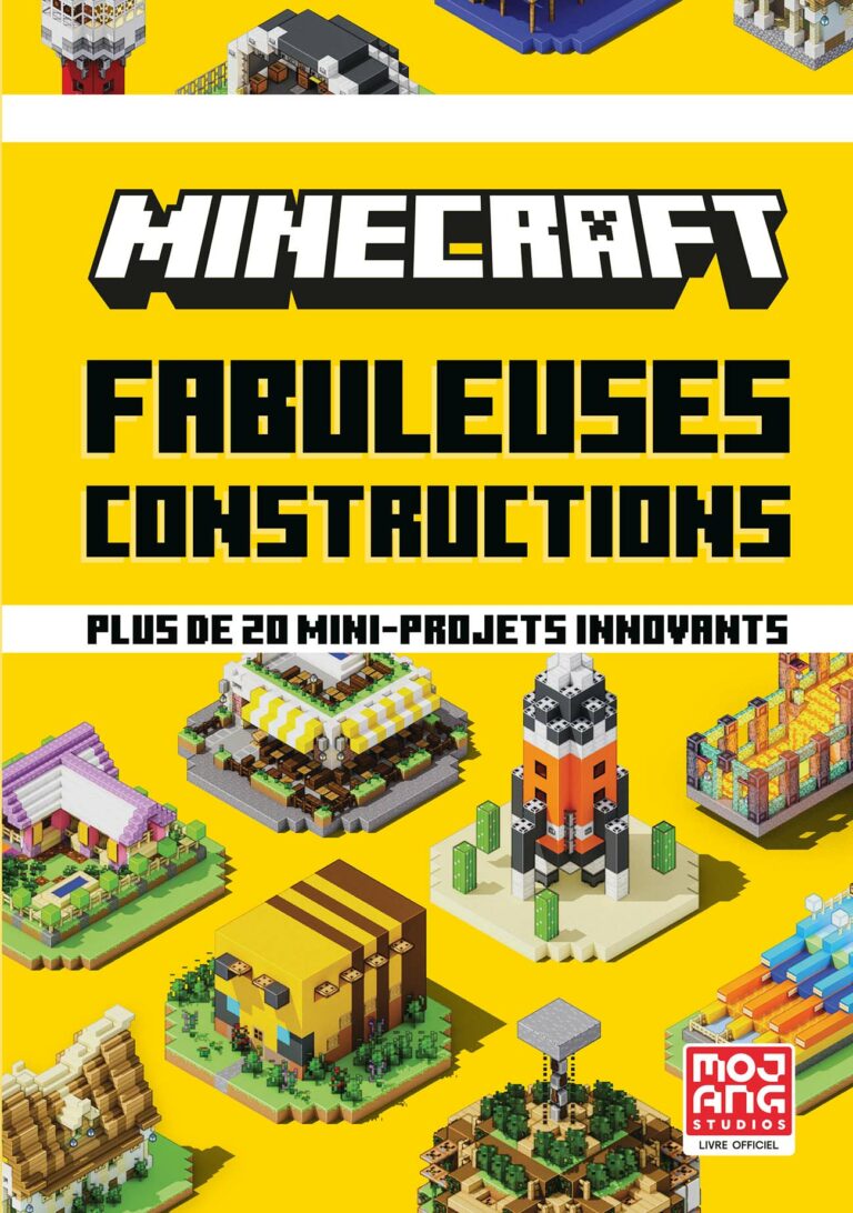 Chronique livre Minecraft Fabuleuses Constructions - GeekTest
