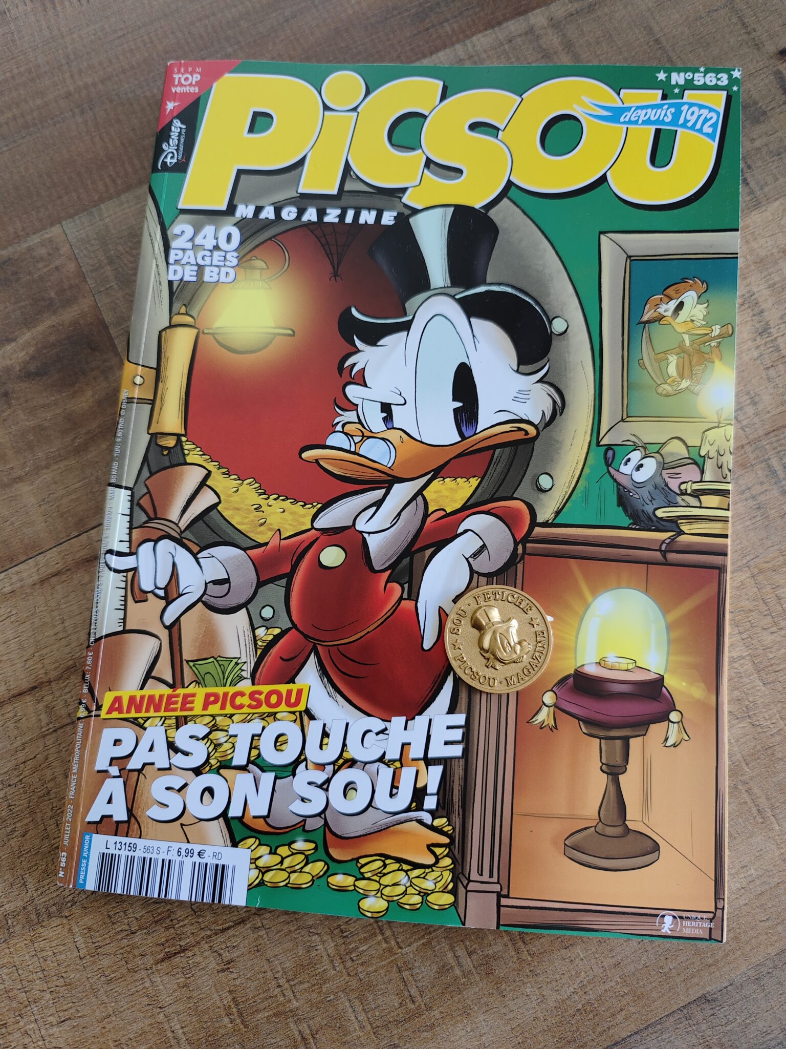 Picsou fête ses 75 ans et offre son sou fétiche ! - GeekTest