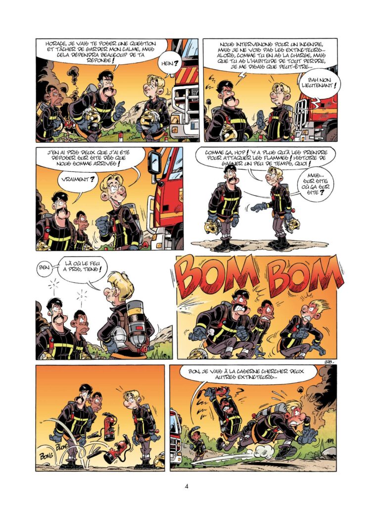 Chronique bande dessinée Les Pompiers T21 - GeekTest